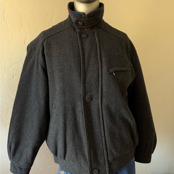Members Only | Jackets & Coats | Members Only Vintage Charcoal Gray ...